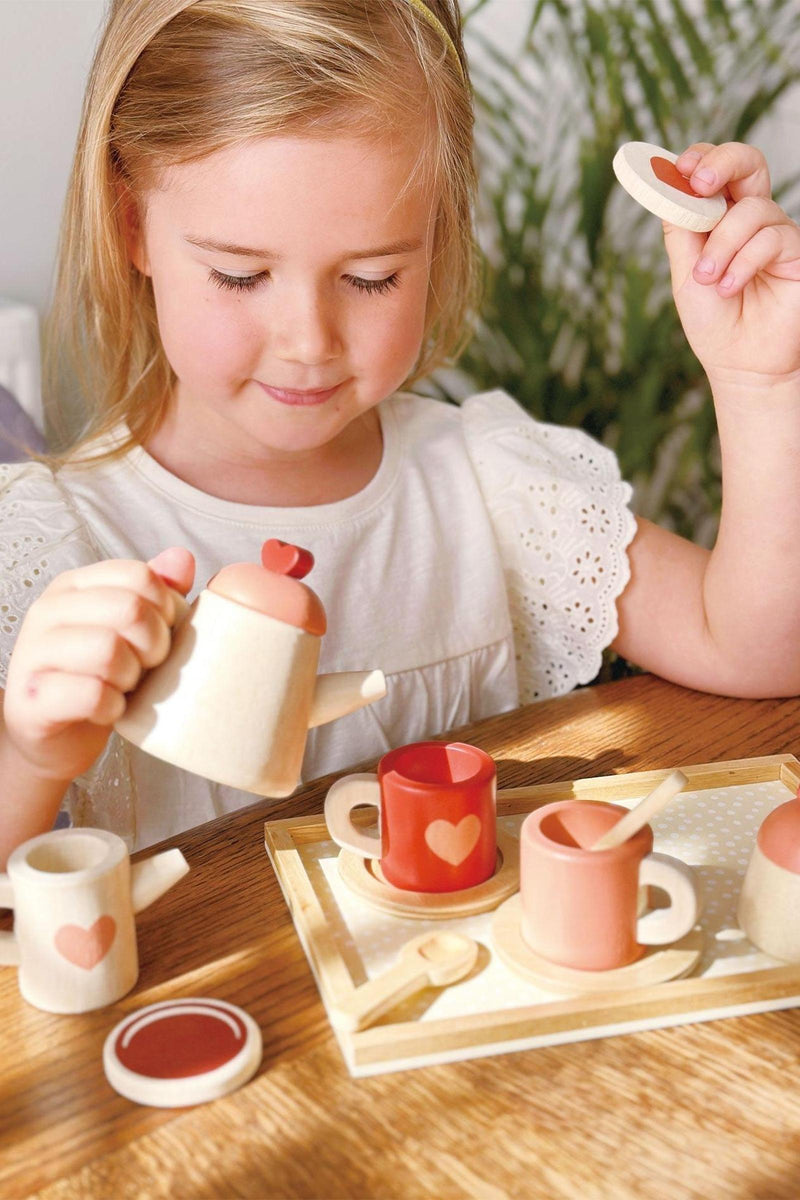 Home / all / Make Me a Cuppa, Wooden Pretend Play Café Set, Toddler
